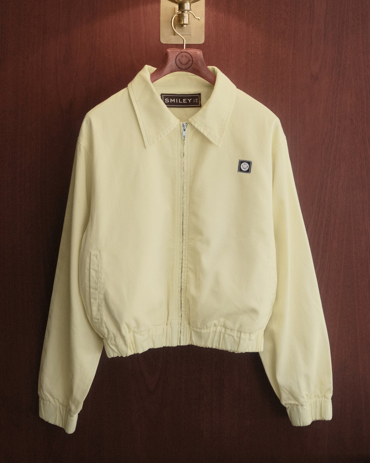 Cotton Varsity Jacket – Smiley