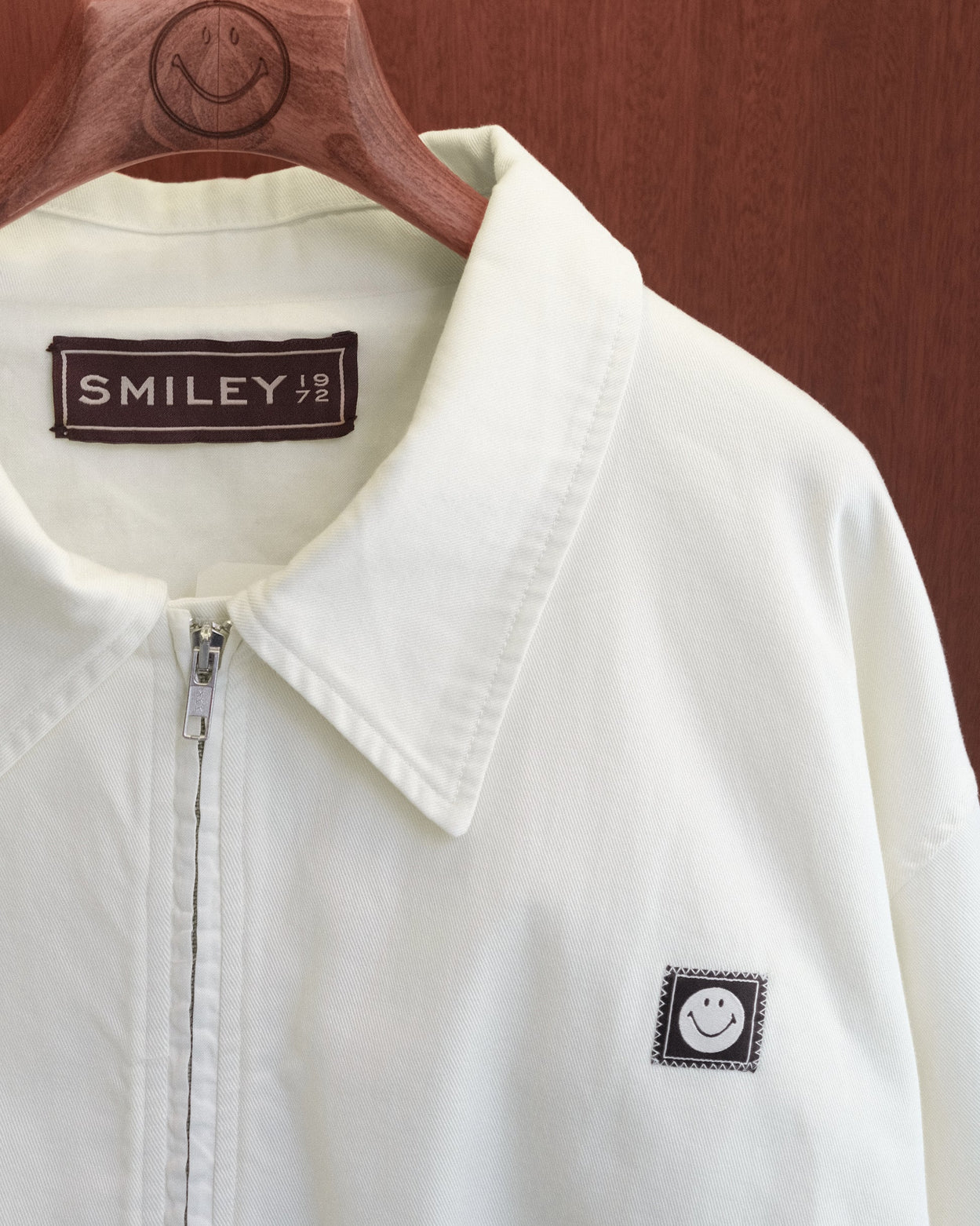 Cotton Varsity Jacket – Smiley