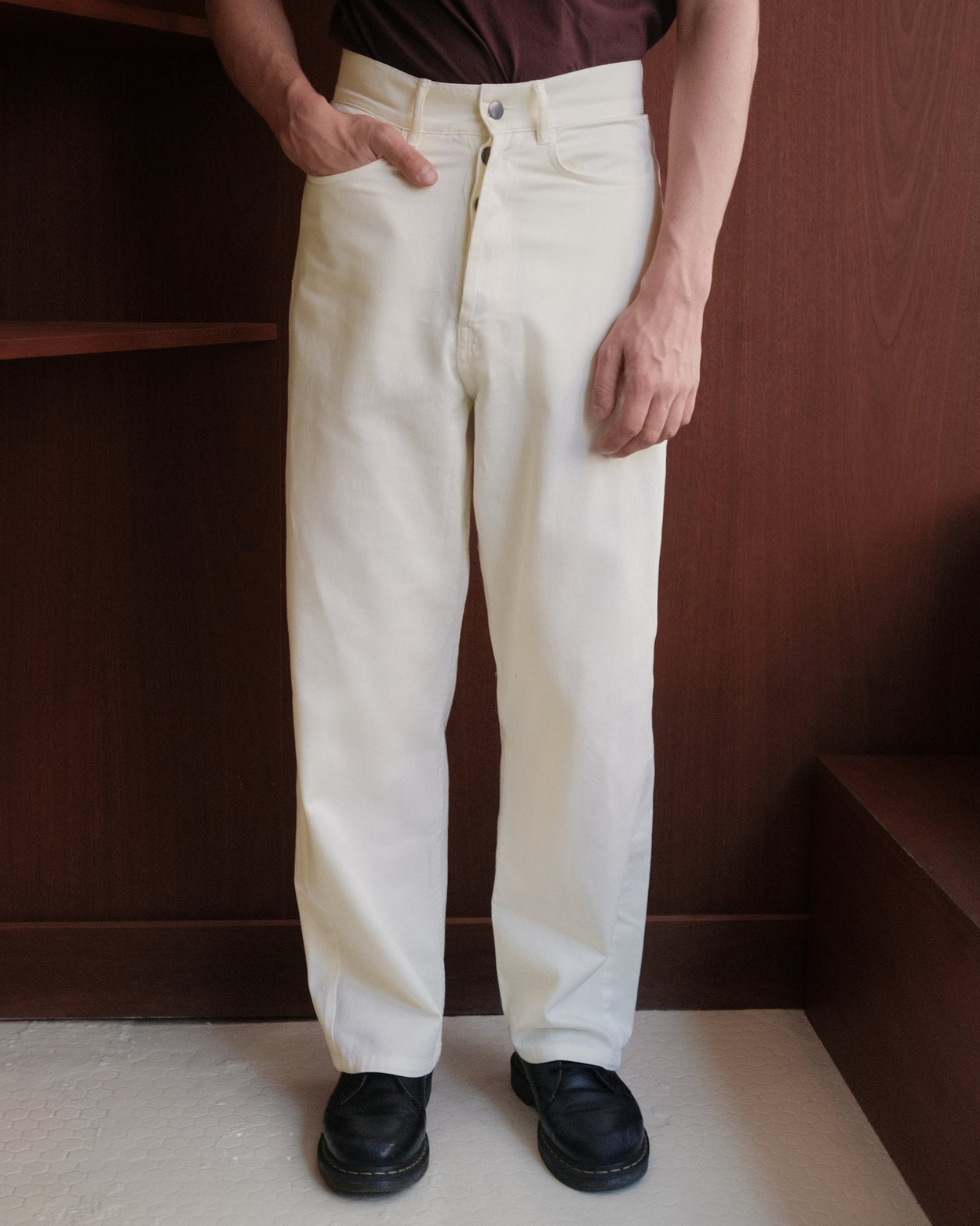 Relaxed Fit Cotton Pants – Smiley