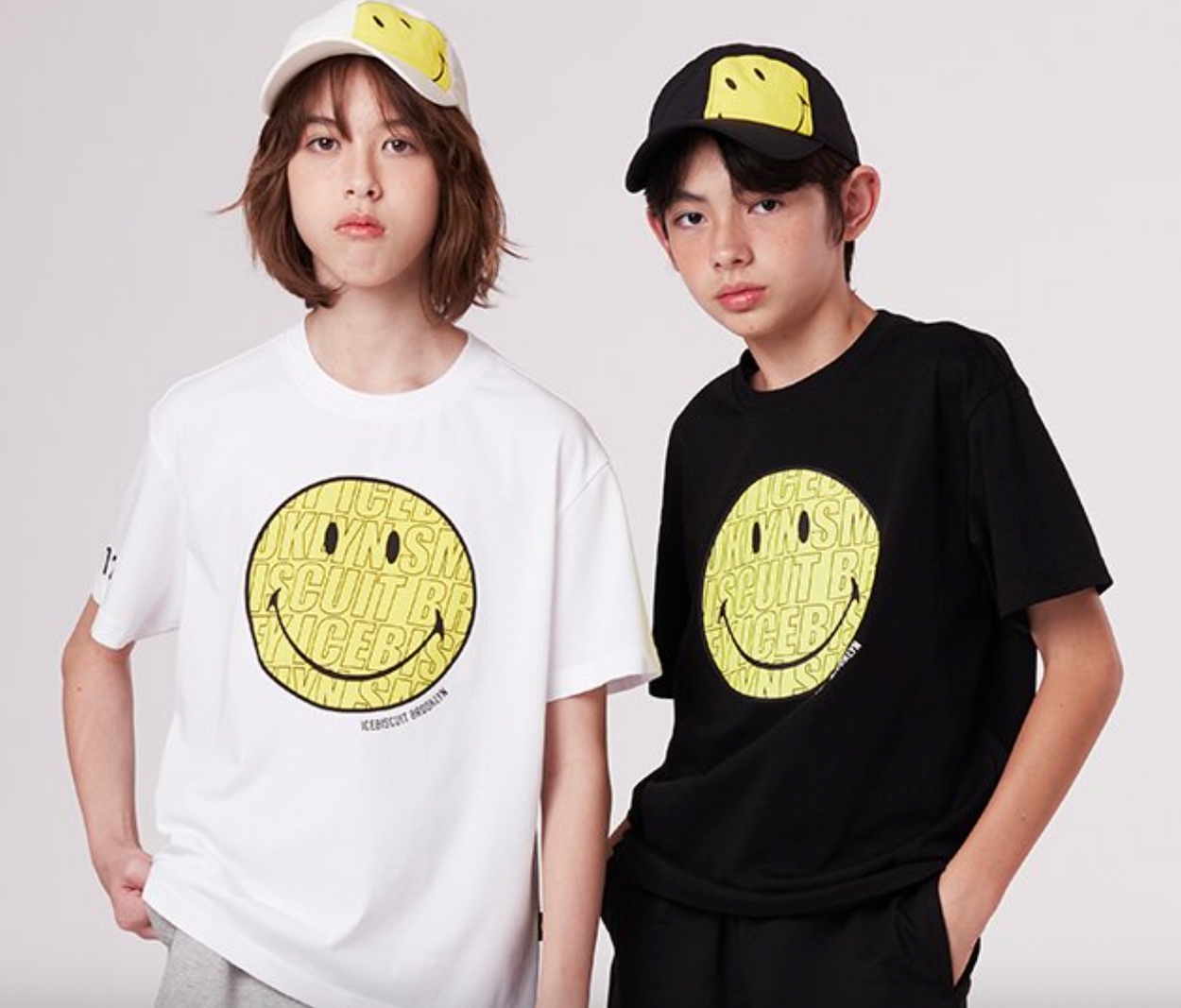 Smile Originals® Letterface T-Shirt IB52TR702 – Smiley