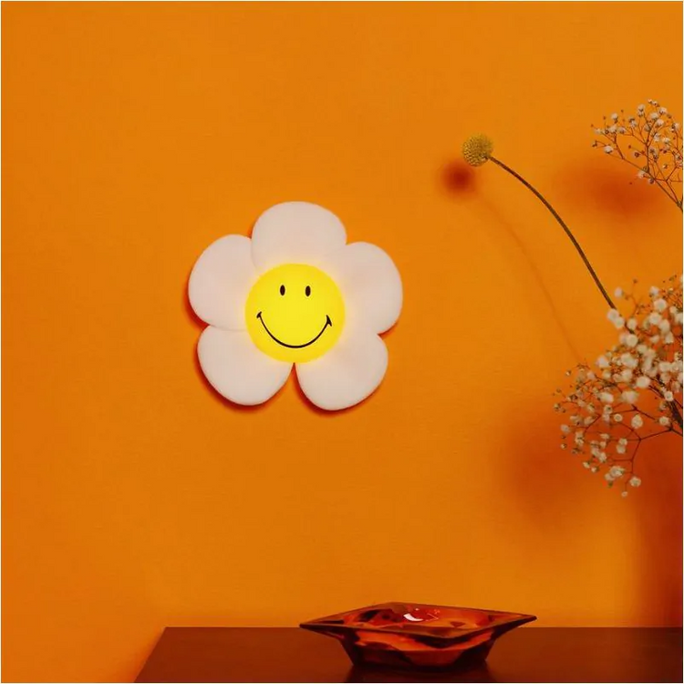 Smiley® Daisy Day Light – Rechargeable Silicone Wall Lamp